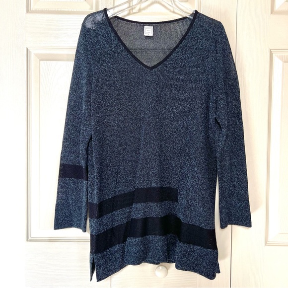 Barbara Wells Studio | Sweaters | Nwot Barbara Wells Studio Blue Black ...